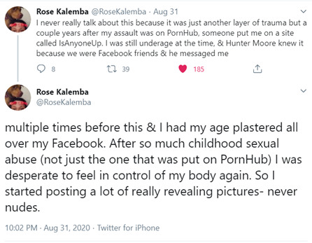 Thread by @darkceIestiaI: Why you’re wrong about @RoseKalemba ,a thread ...