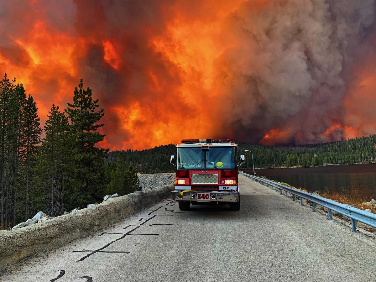 Clovis firefighters are helping battle the CreekFire that is now at ...