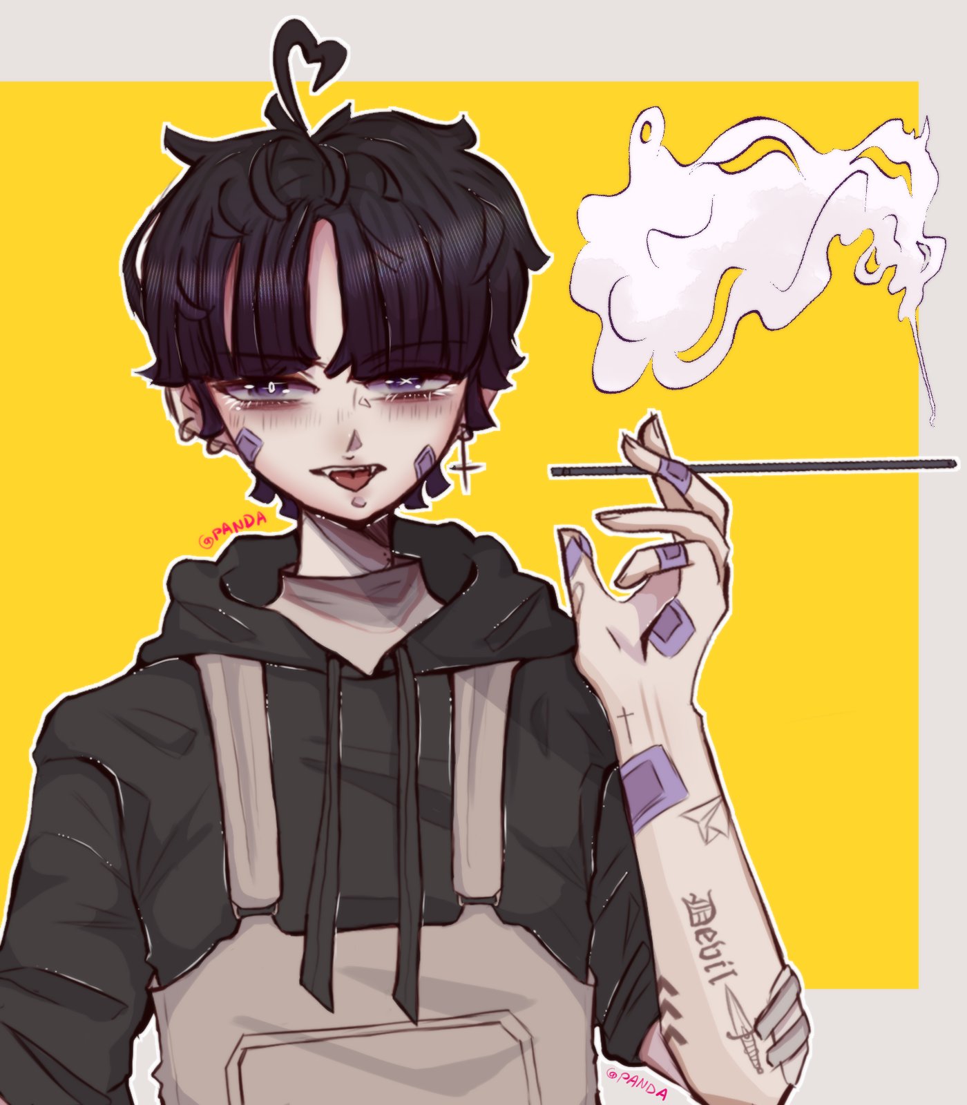 Anime Smoking This New Anime Is About A 30 Year Old Virgin #shorts