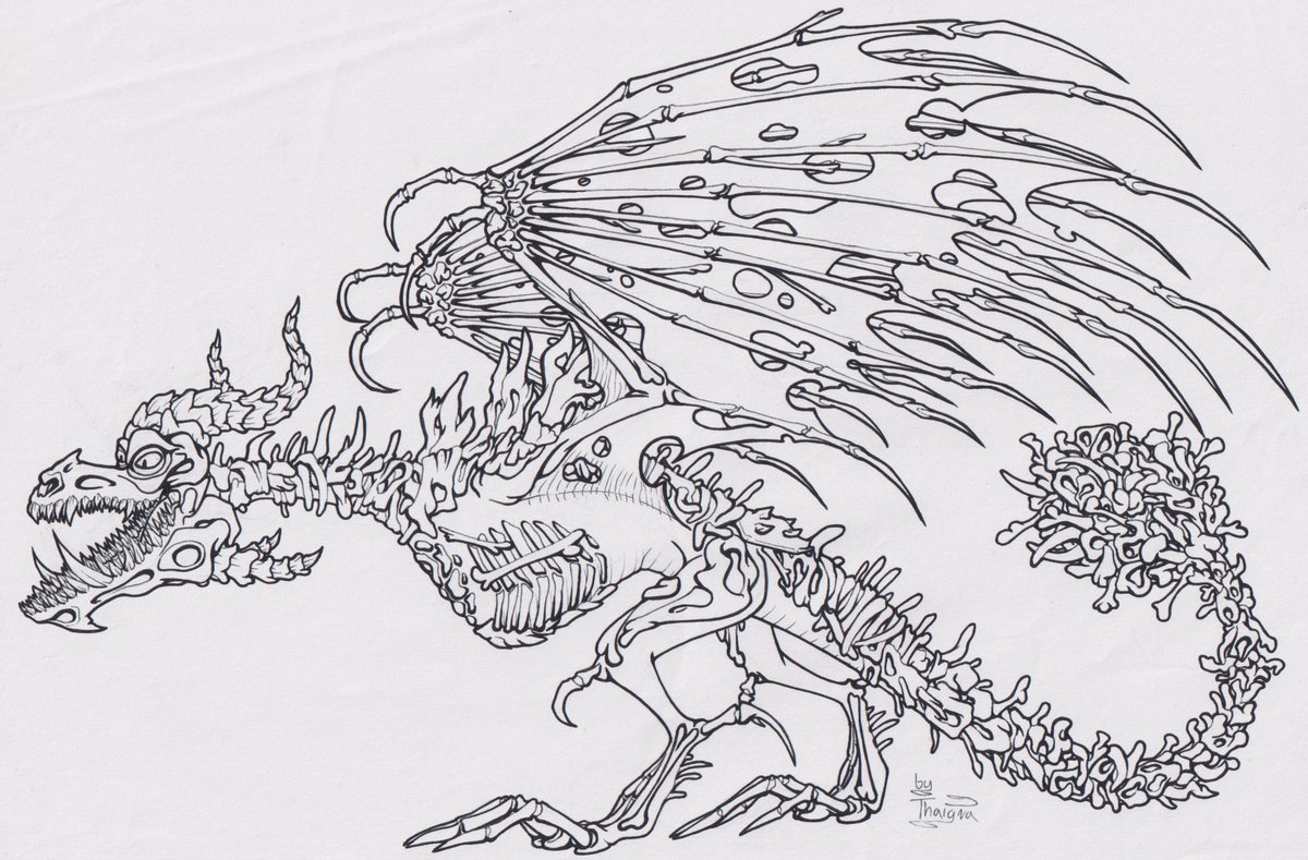 How To Train Your Dragon Boneknapper Drawing