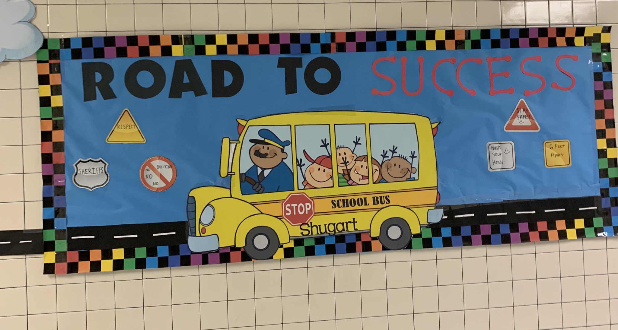 Road To Success Bulletin Board Ideas