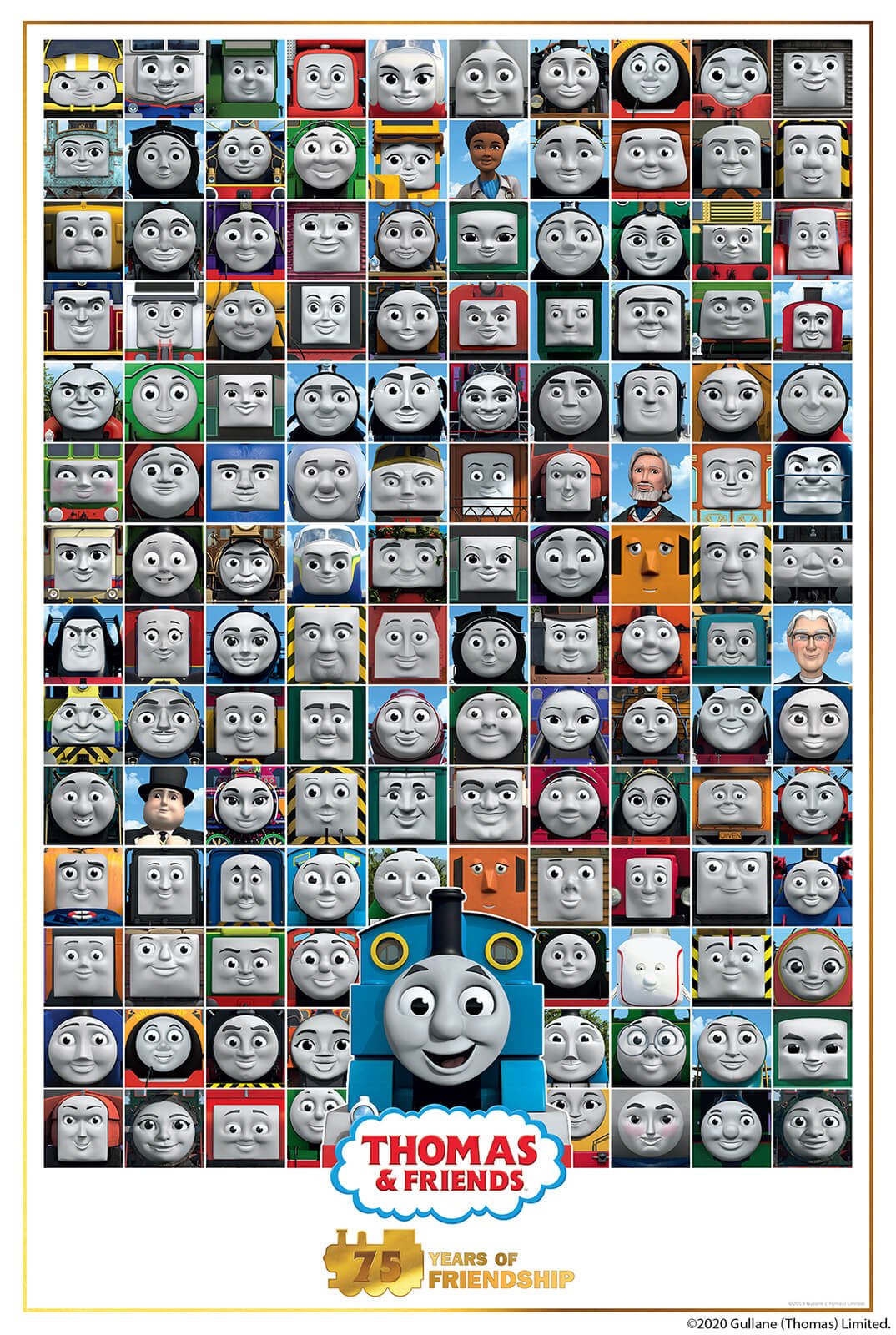 Thomas And Friends Character Poster