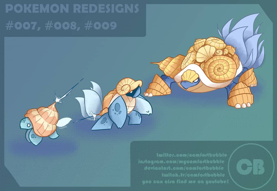 Pokemon Shelly Redesign