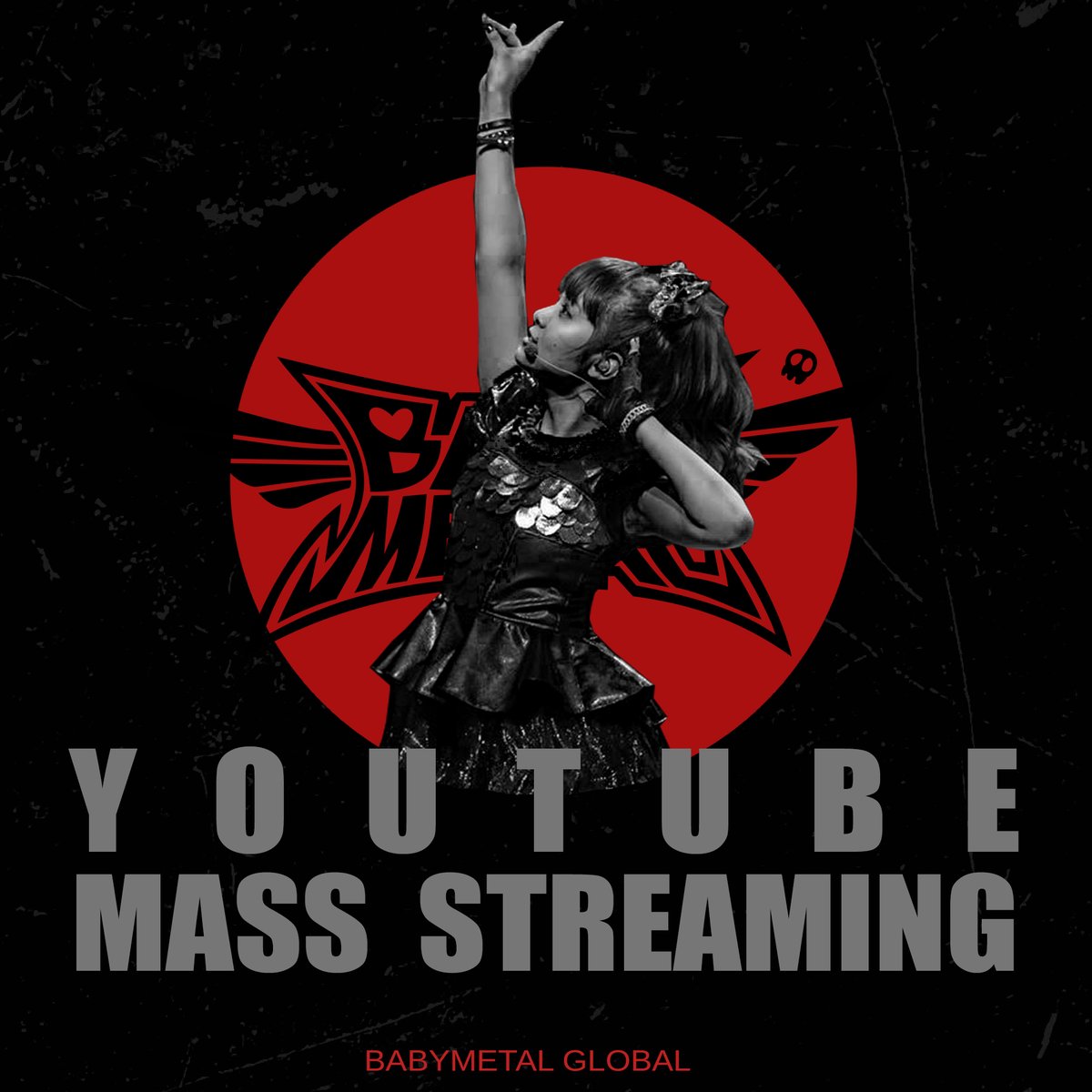Fan project: "BABYMETAL YOUTUBE MASS STREAMING PROJECT" with guide : r ...