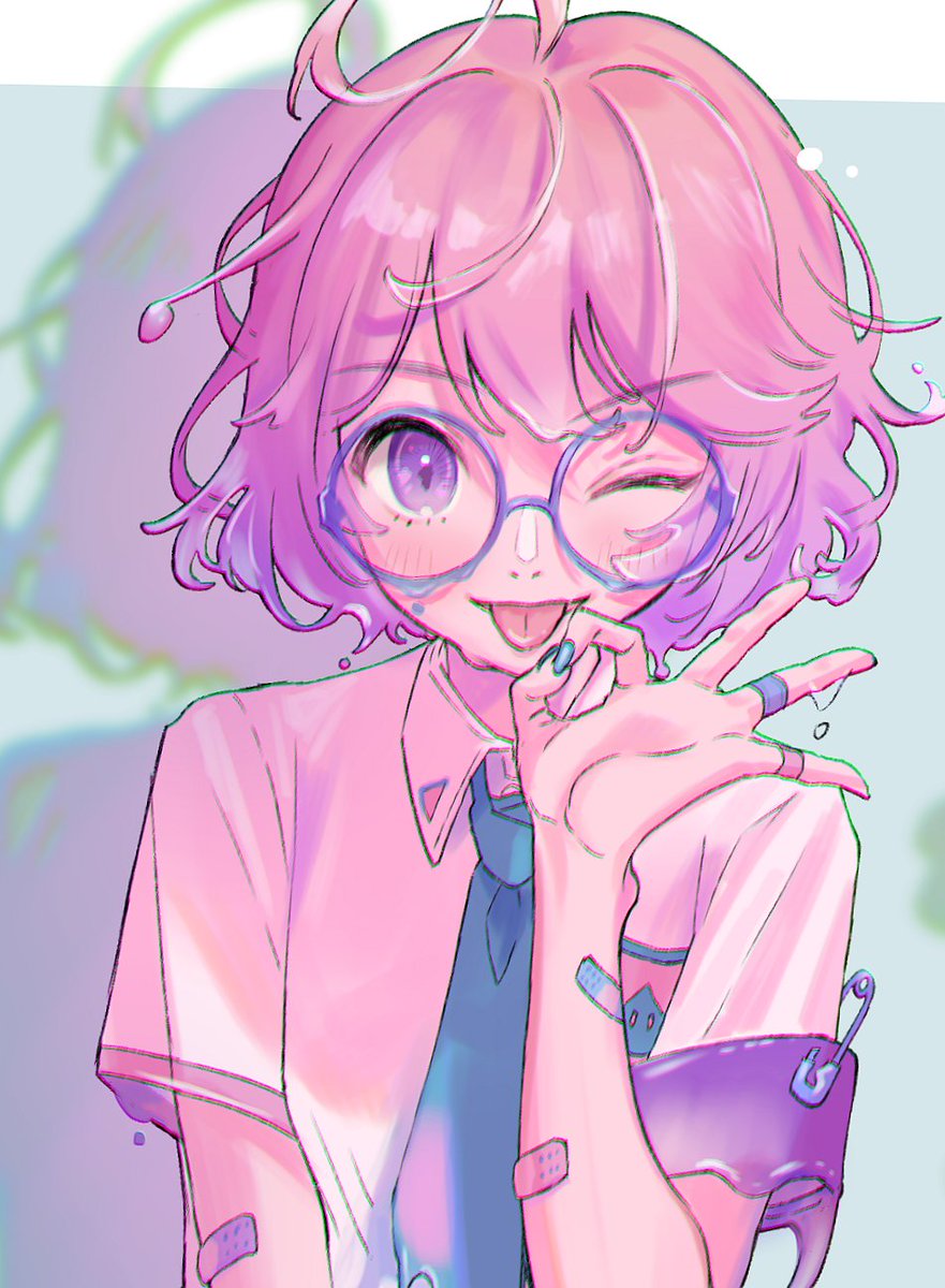 「Slime girl Sae-chan?? 」|藤江せいのイラスト