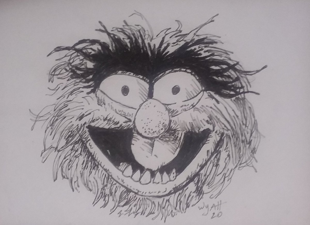 Muppets Animal Drawing