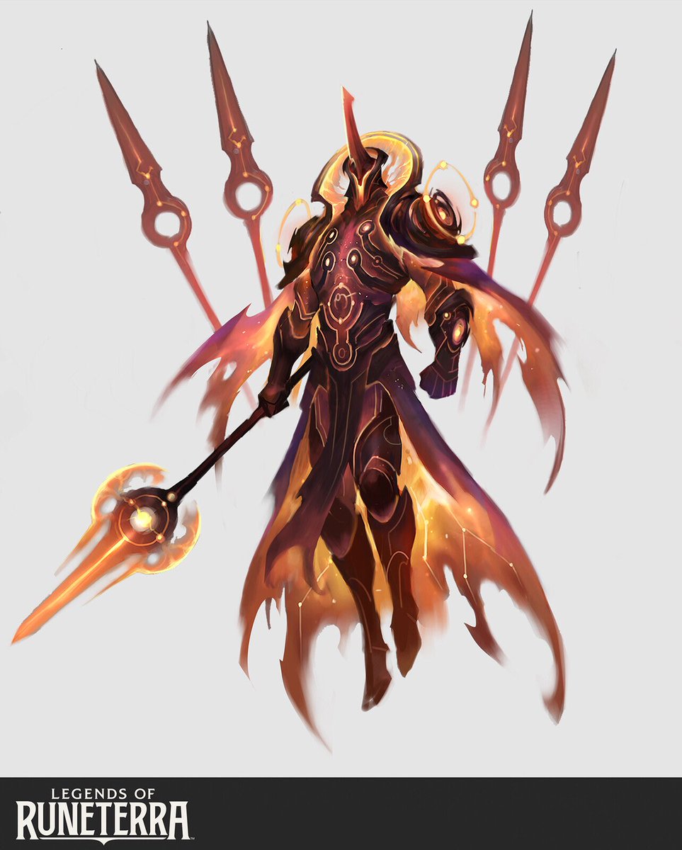 「LoR Celestials Concept Art by Tooth Wu h」|Spideraxeのイラスト