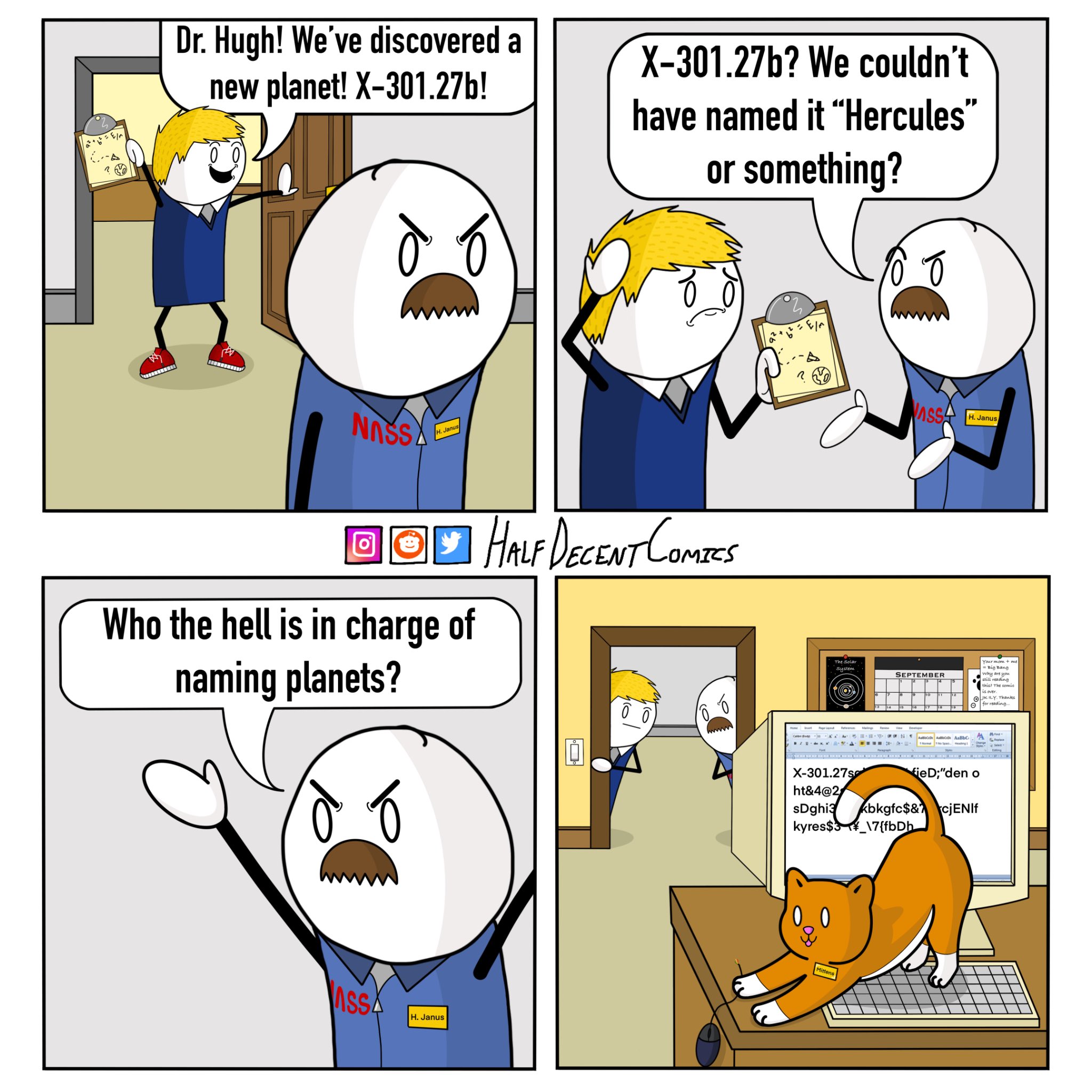 Comics Strips About Nasa
