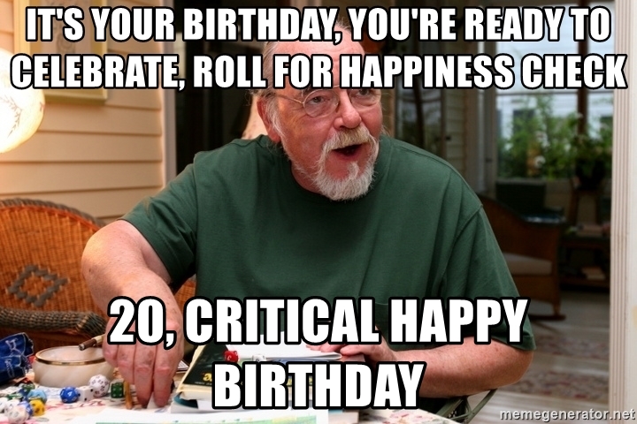 Happy Birthday Paladin