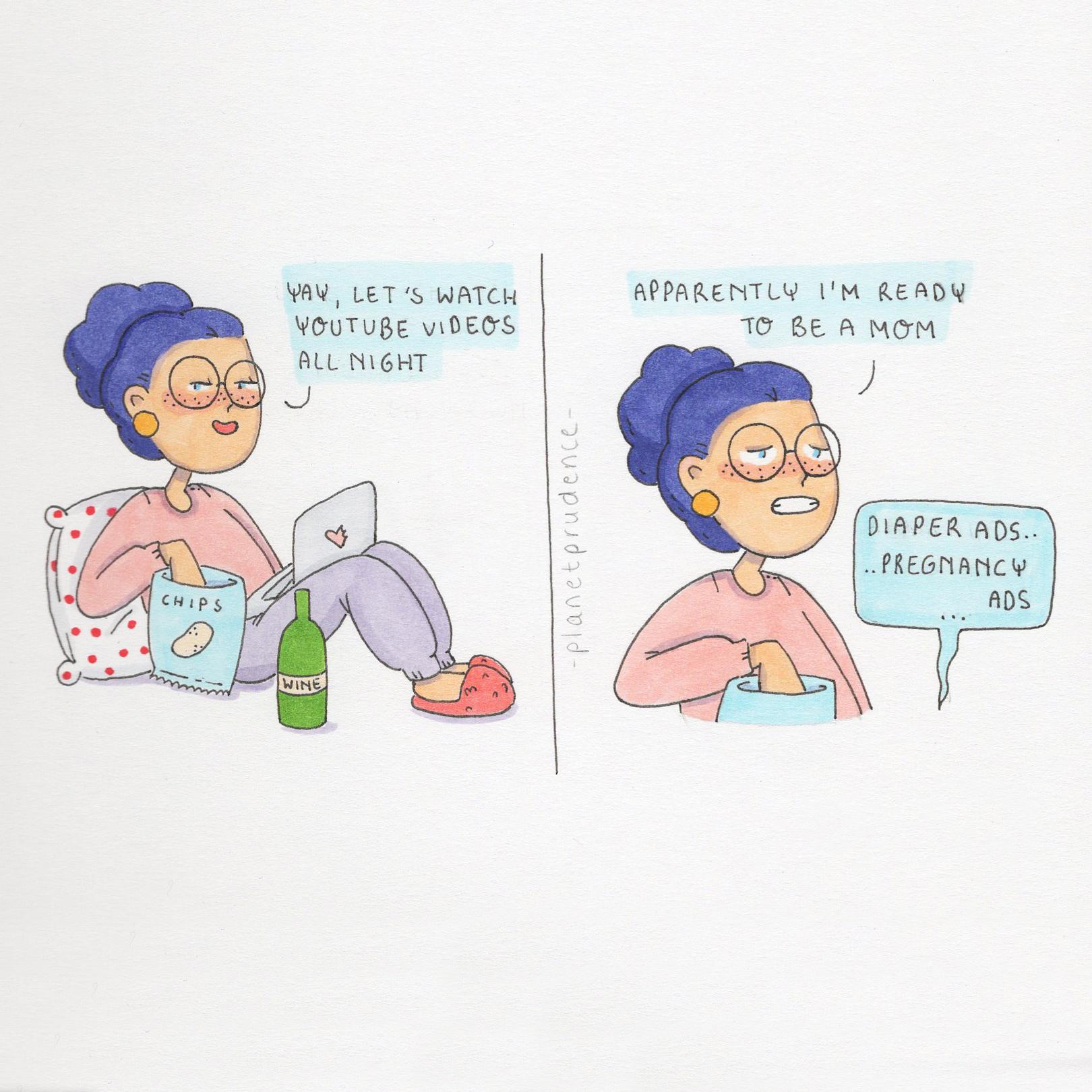 Adblock Plus on Twitter: "When ads try to make your life choices 🤦‍♀️ (thank to @planetprudence ...