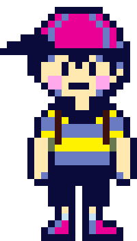Ness Sprite Peace Sign