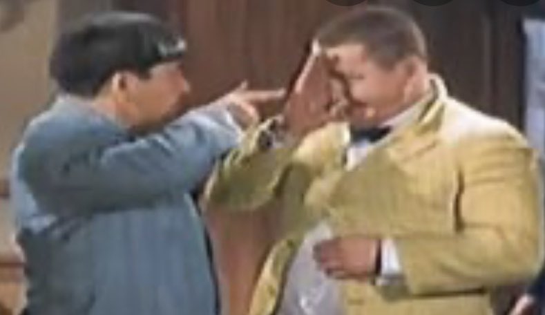 Three Stooges Eye Poke Block