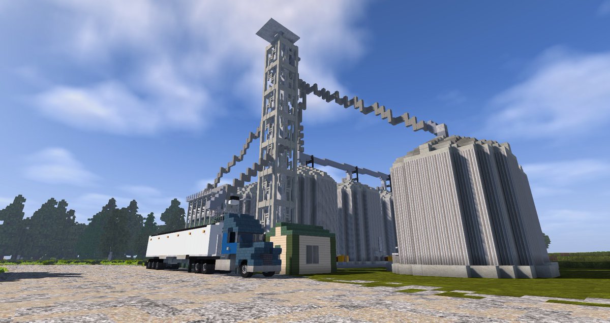 Minecraft Grain Silo Builds Minecraft Build > Tower | CubeCraft