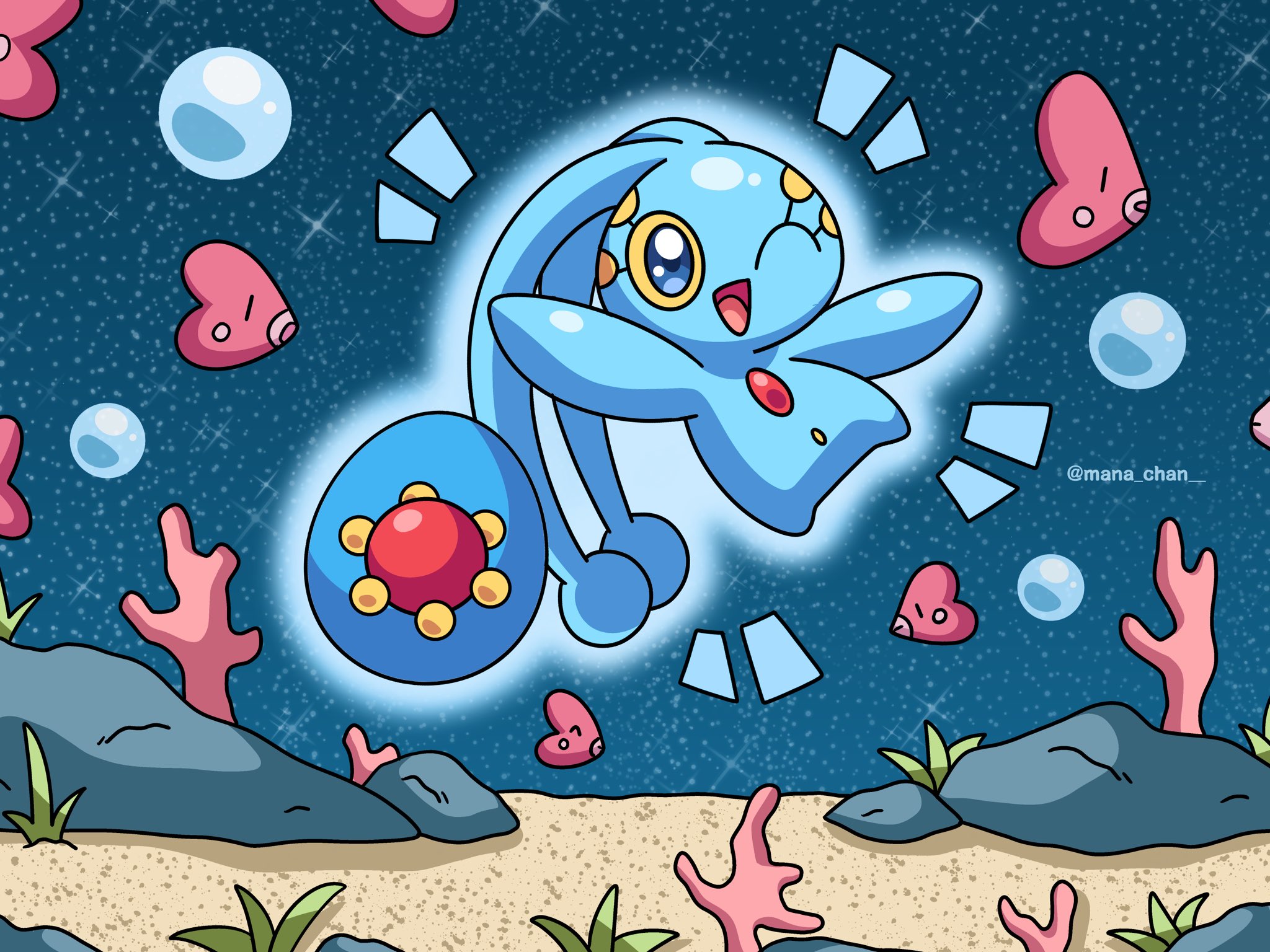 Manaphy Wallpaper