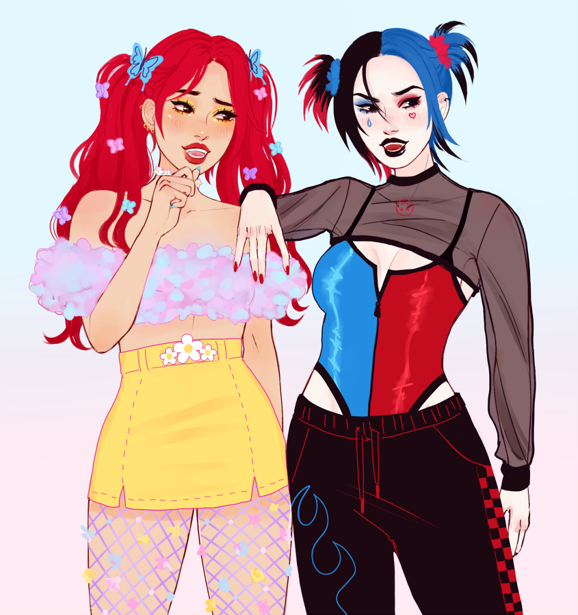 「some very bad girls!?? 」|eddie💘🏹 semi-hiatusのイラスト