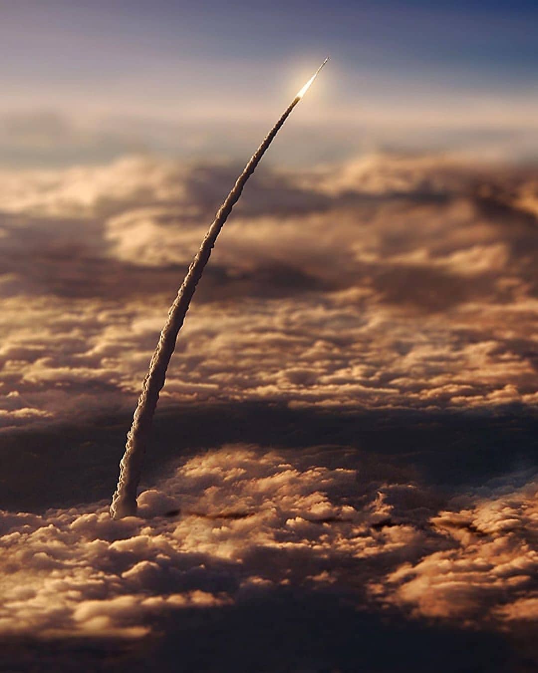 Hd Space Shuttle Leaving Earth