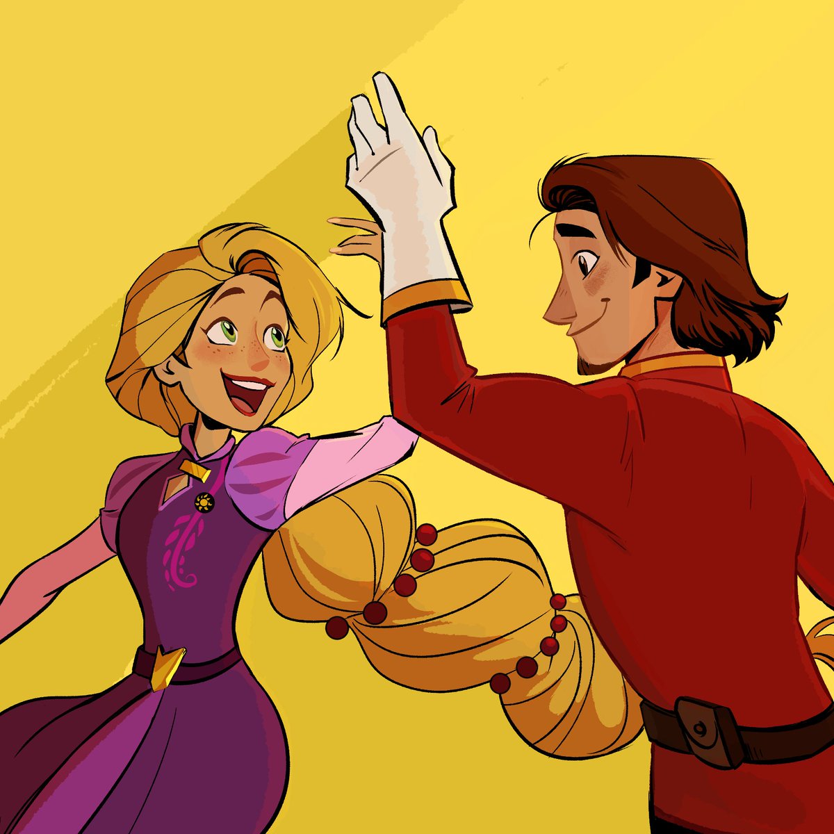 Some Tangled Drawings (art by @Thereinalulu) : r/Tangled