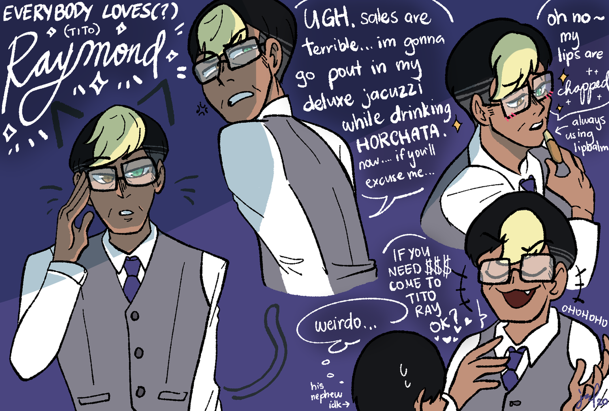 「what better raymond gijinka than a middle aged rich tito ray」dande 🌟の漫画