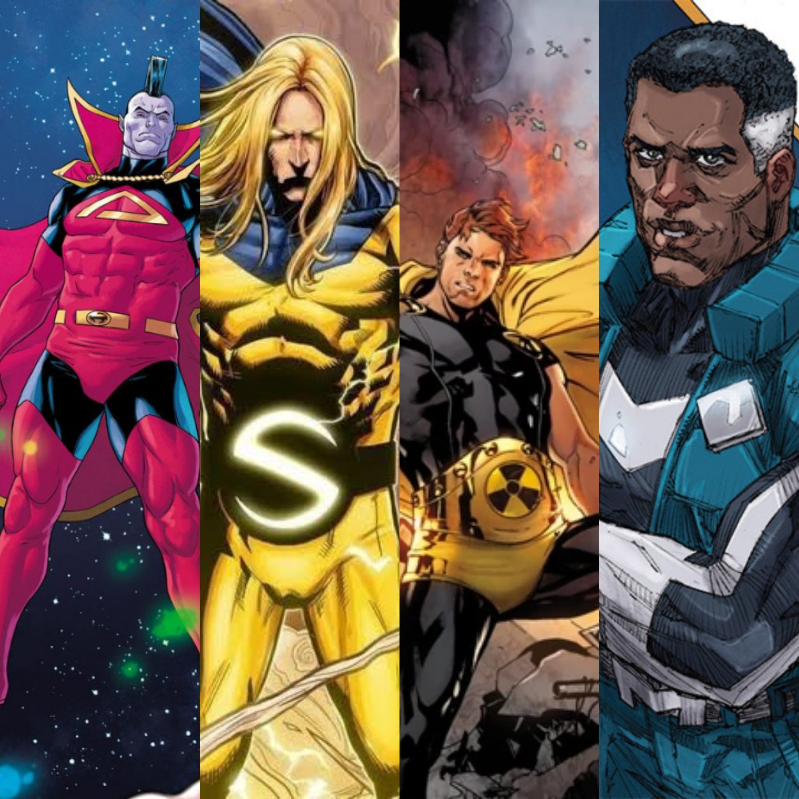 Blue Marvel Vs Superman