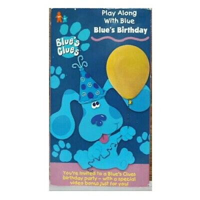 Blues Clues Blues Birthday Vhs