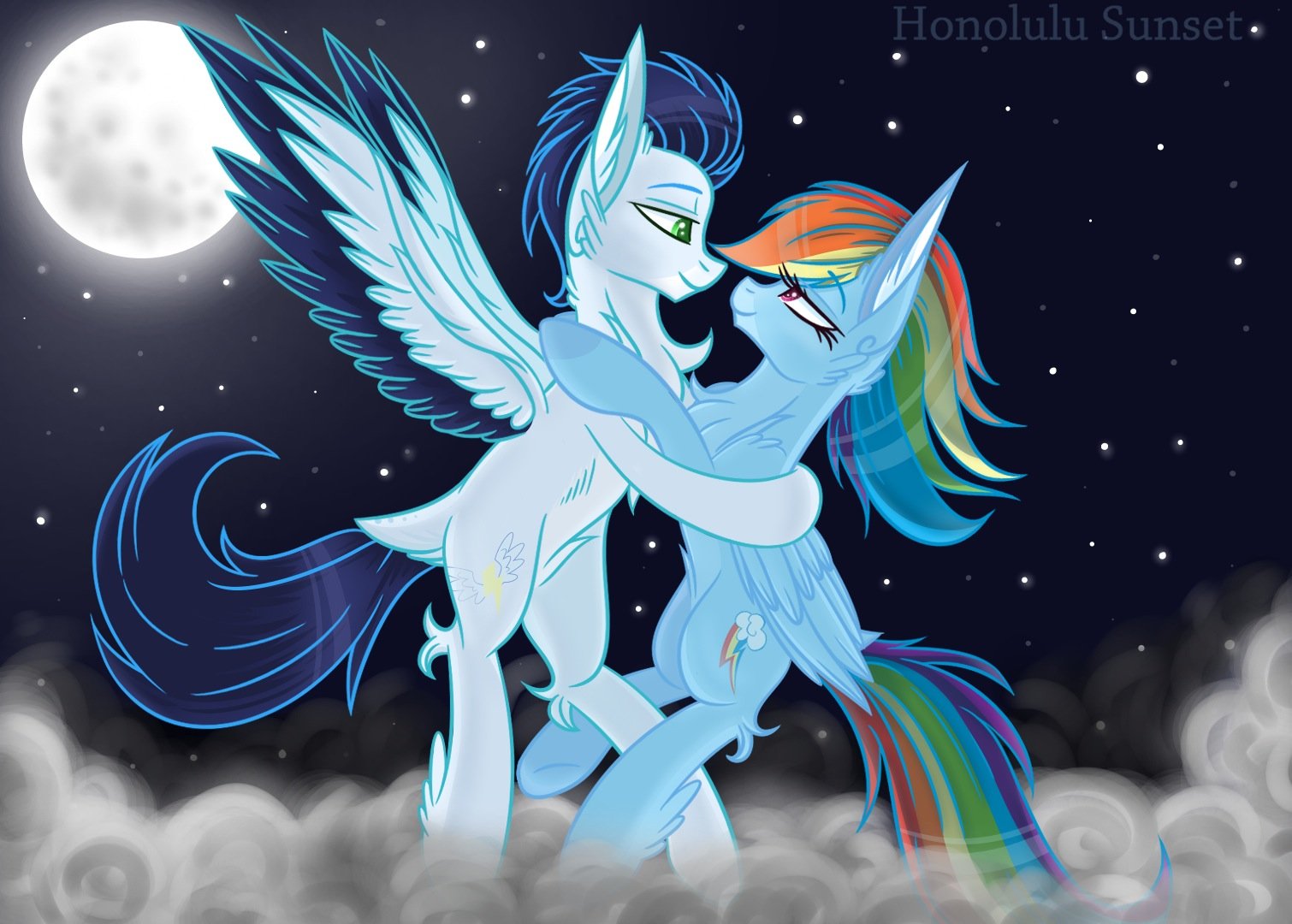 Rainbow Dash And Soarin 6540