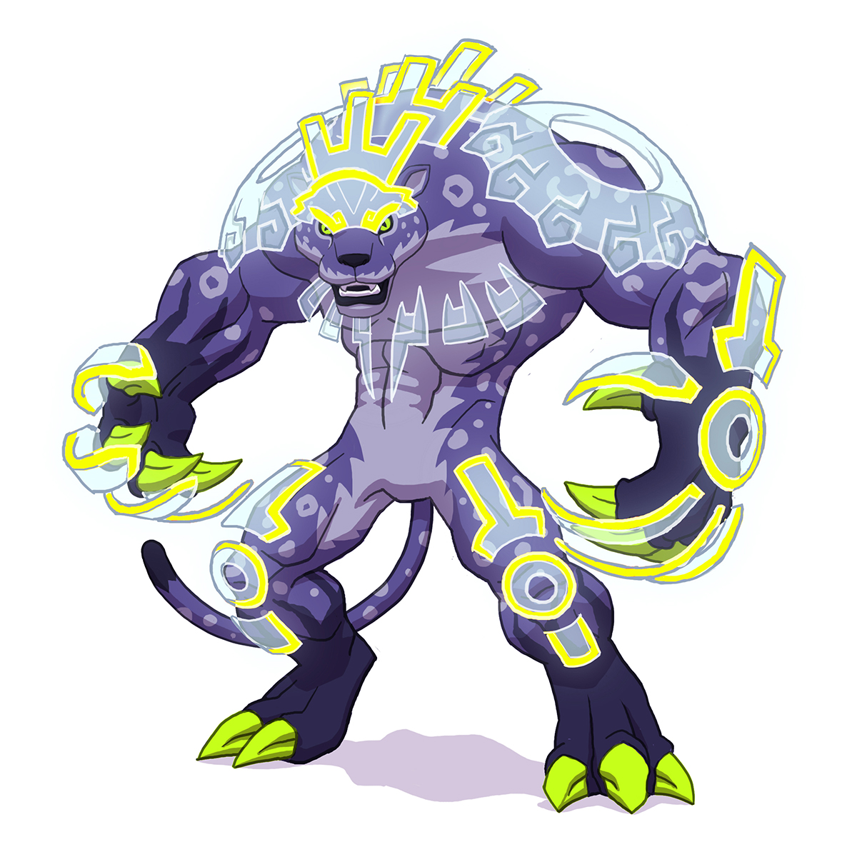 This is "Dark Ocelotl" one of the characters designs I created for the ...