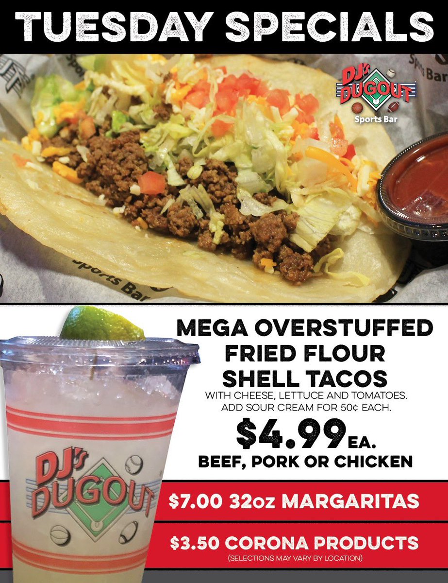 HAPPENINGS – DJ's Dugout Sports Bar