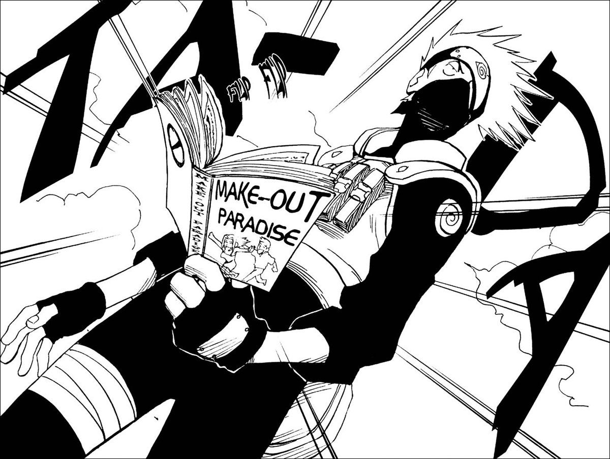 Naruto Manga Kakashi