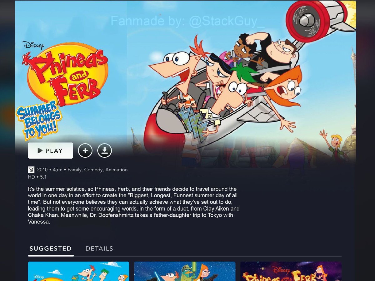 Phineas And Ferb Summer Belongs To You Poster