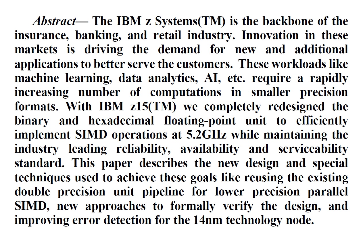 OGAWA, Tadashi on Twitter: "=> IBM Unveils On-Chip Accelerated AI Processor, Aug 23, 2021 https ...