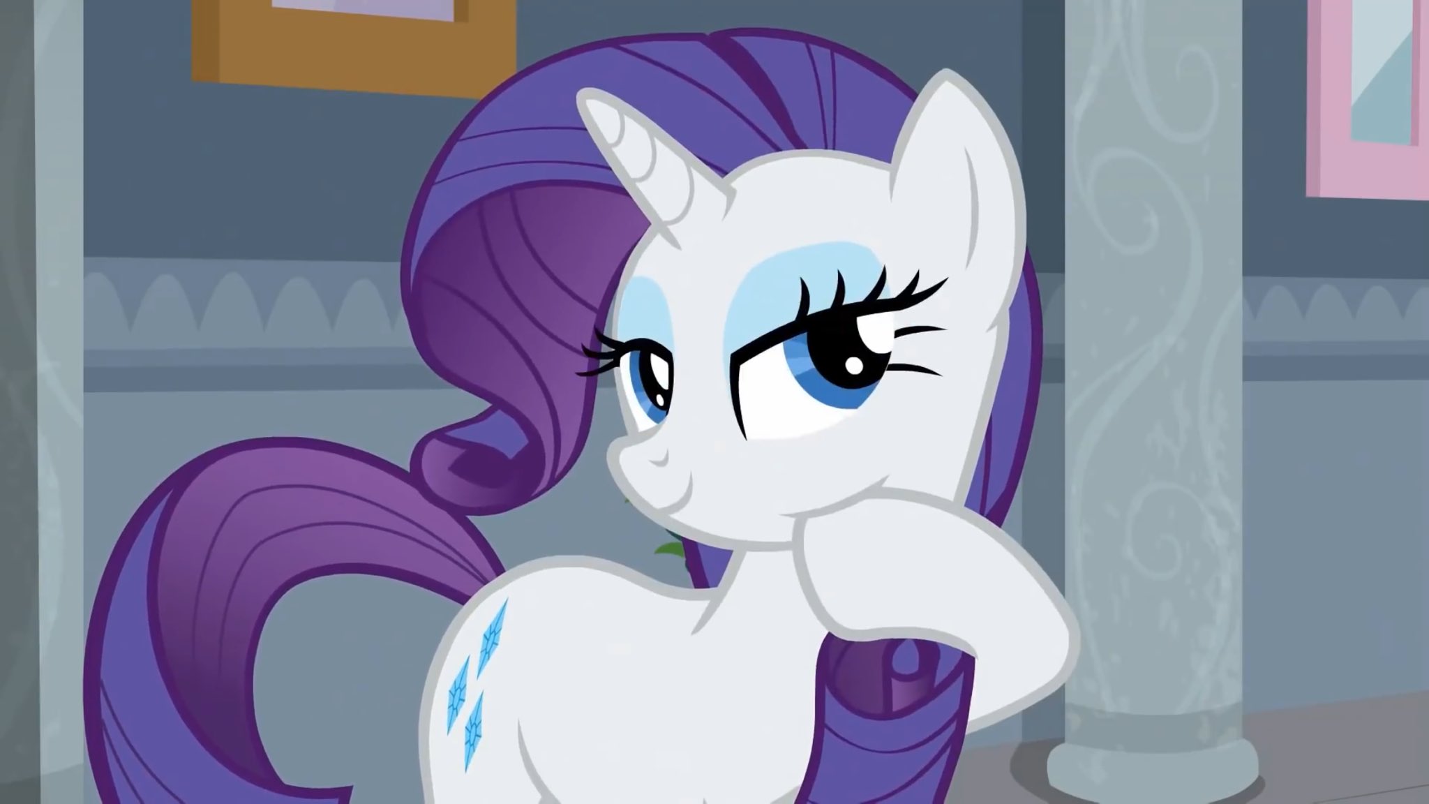 Rarity Face Happy