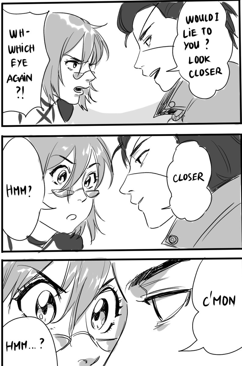 「Too close 」Hanny of Moriohの漫画