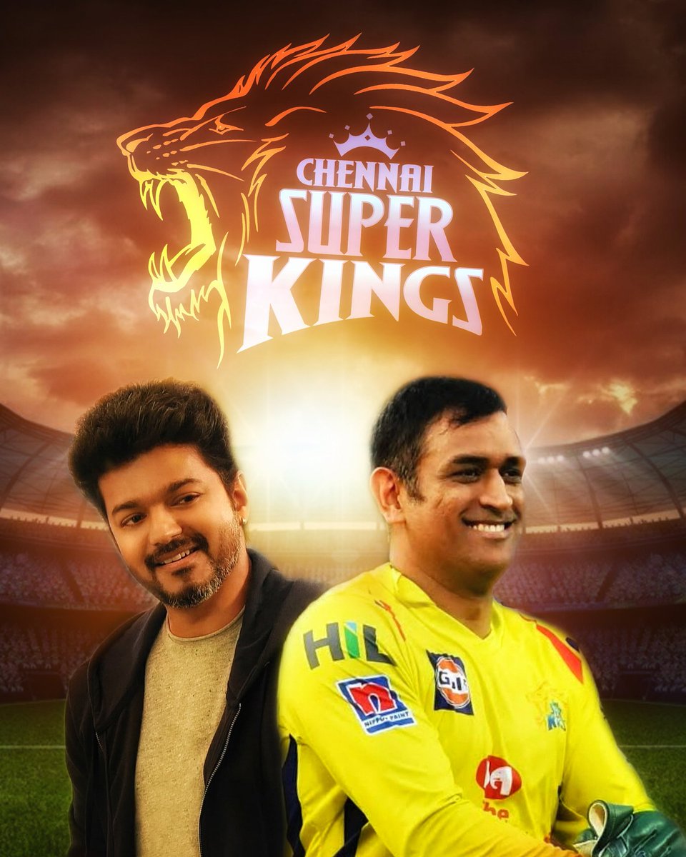 Actor Vijay In Csk