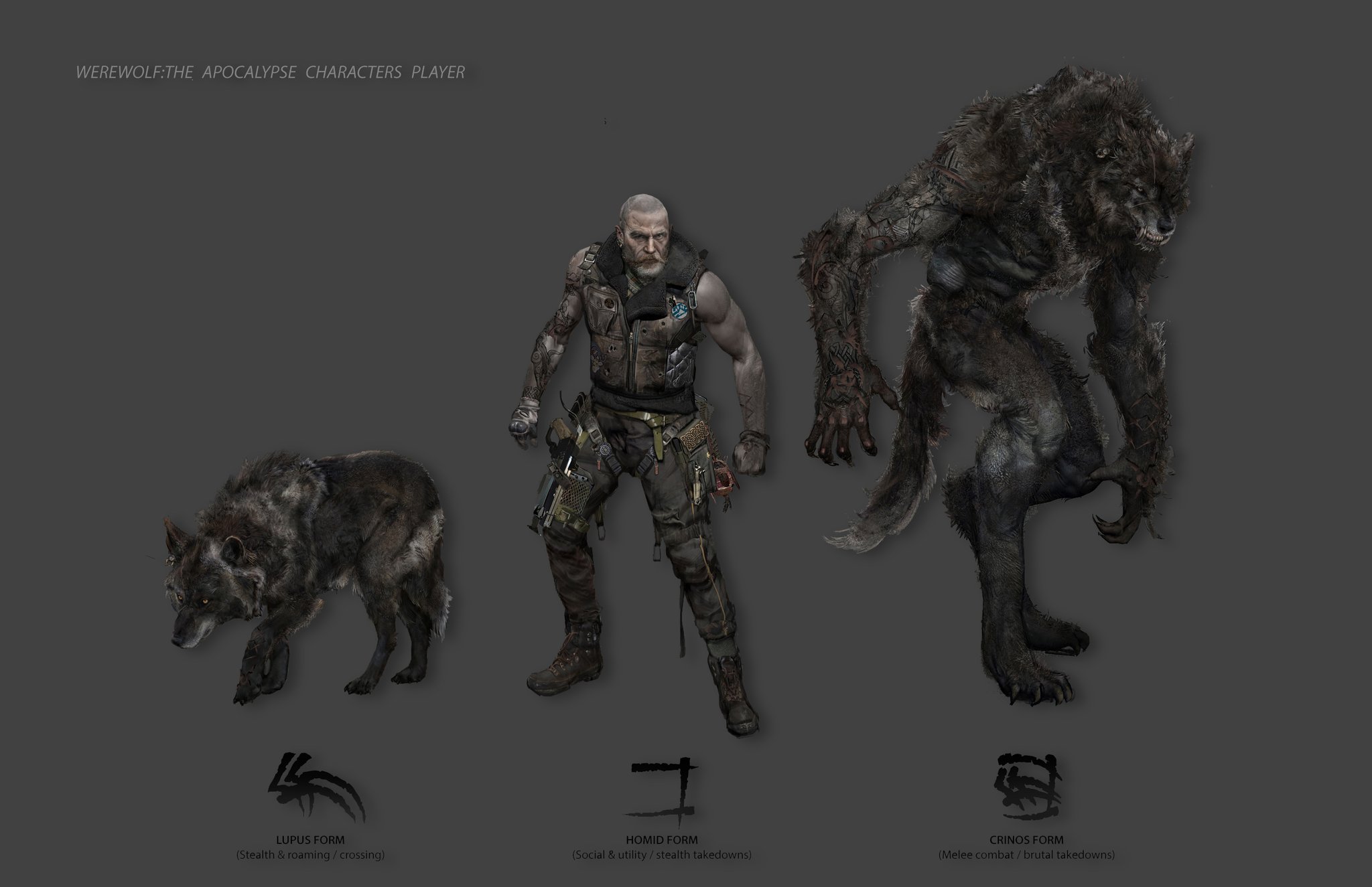 Werewolf The Apocalypse Crinos