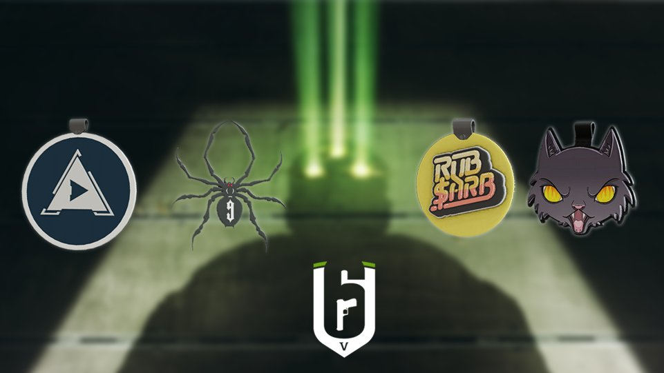 New Streamer Charms (Ad9m) : r/R6ProLeague