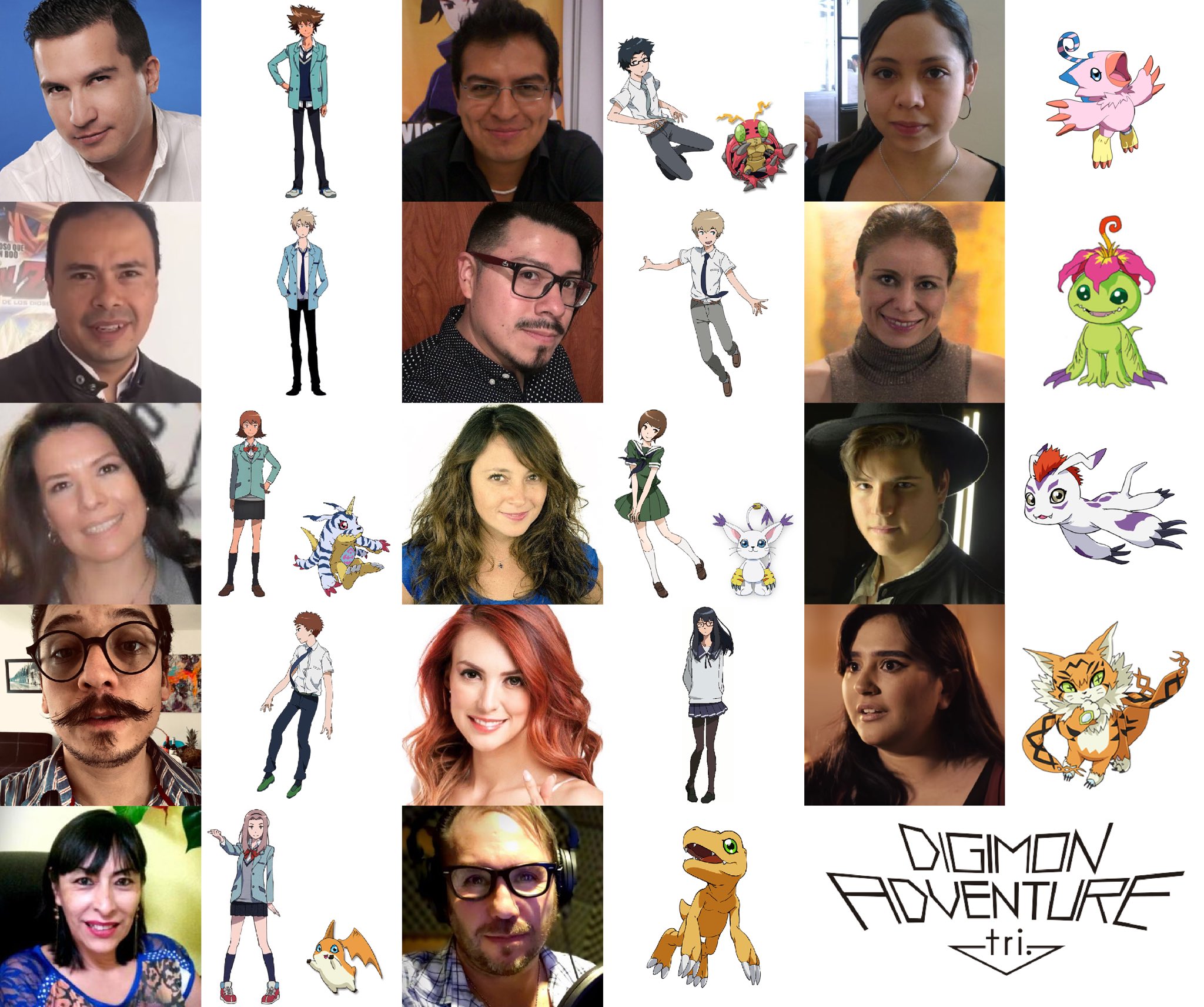 Jose Opazo on Twitter: "Si Digimon Adventure Tri. tuviera Doblaje…