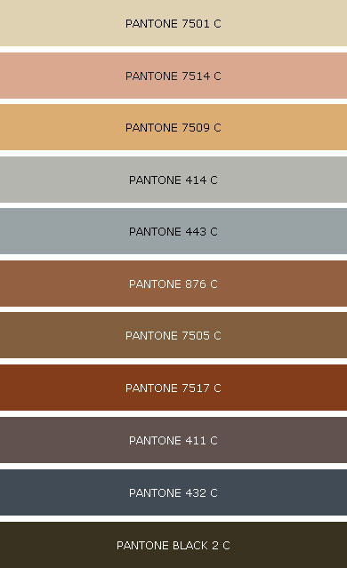 Pantone Earth Tone Color Palette | atelier-yuwa.ciao.jp