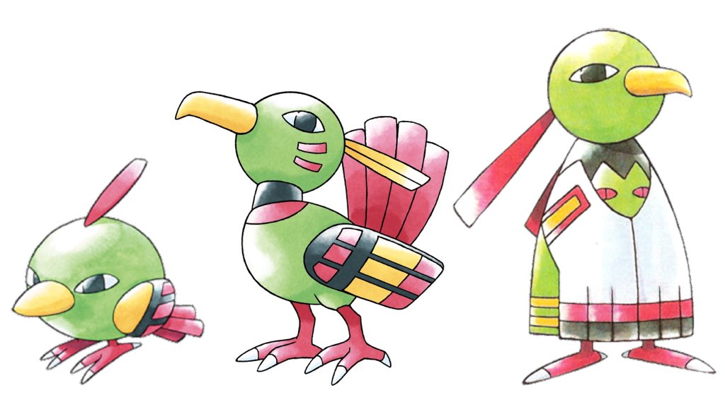 Pokemon Natu Evolution