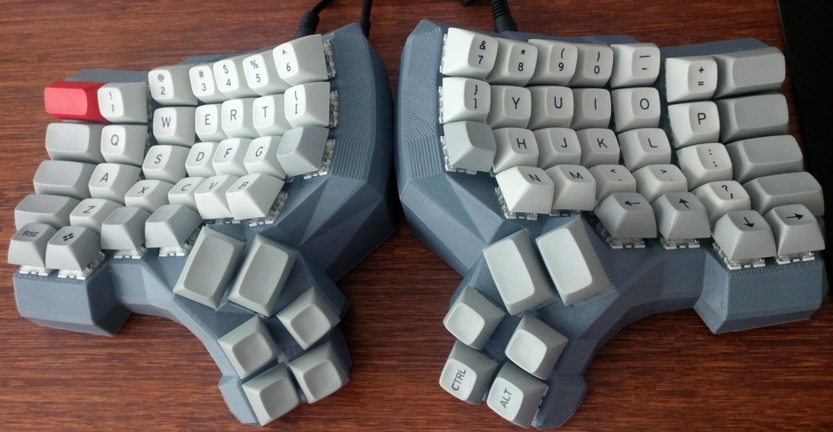 3d Ergonomic Keyboard