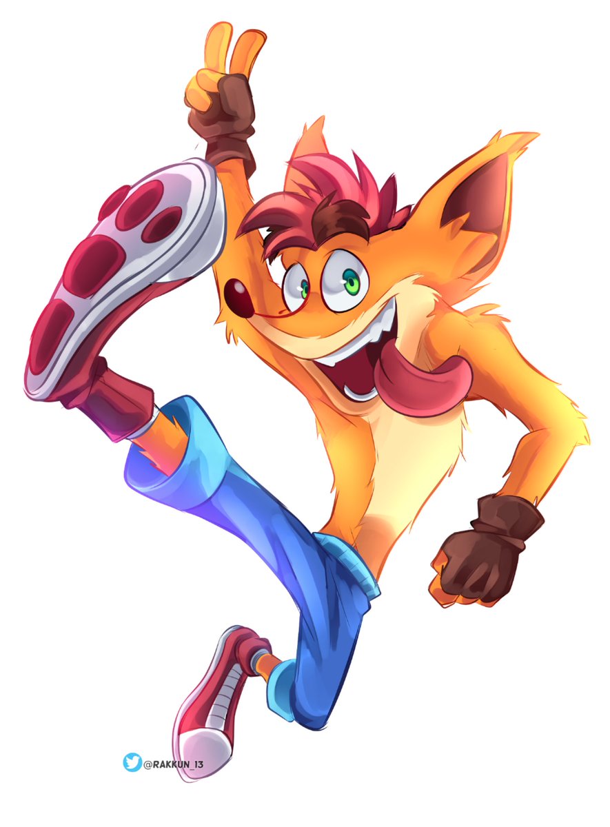 「Happy 24th birthday Crash! ️ My favorit」|𝙍𝙖𝙠𝙠𝙪𝙣 (𝘾𝙊𝙈𝙈𝙎 𝘾𝙇𝙊𝙎𝙀𝘿)のイラスト