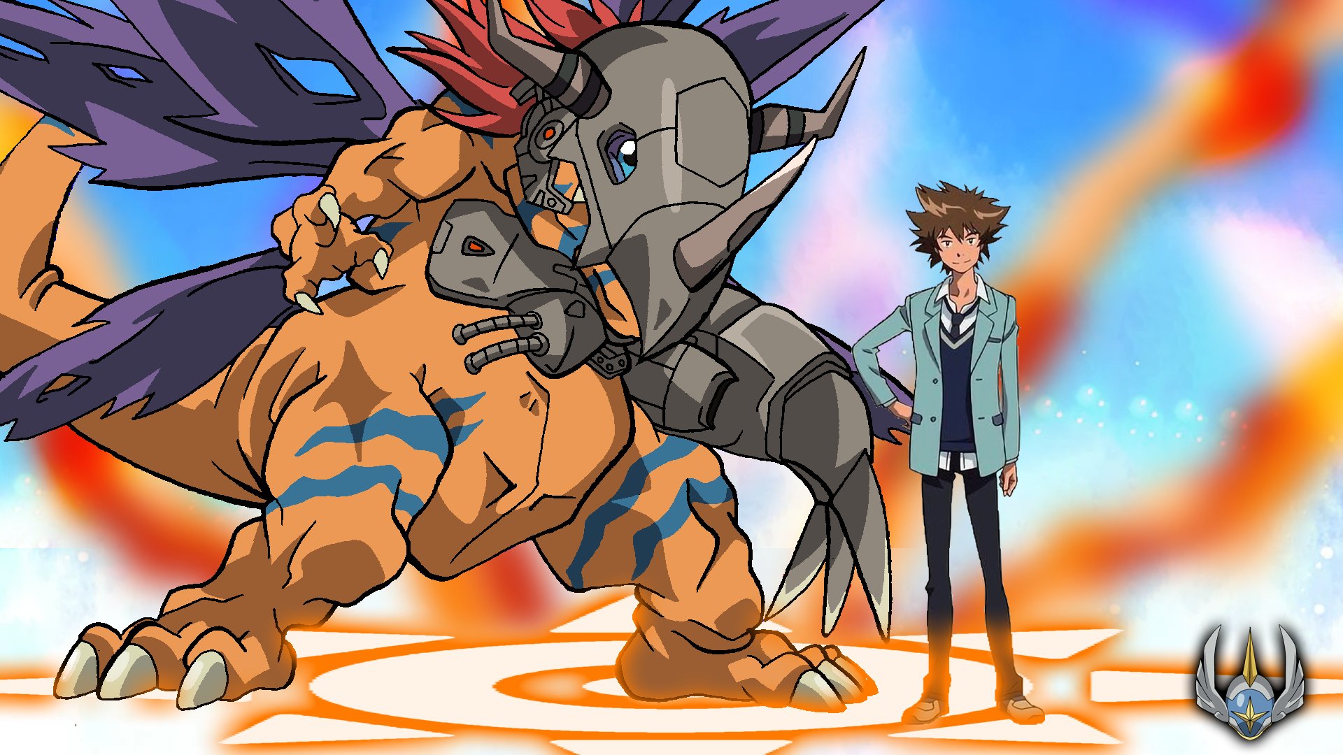 Metalgreymon Wallpaper