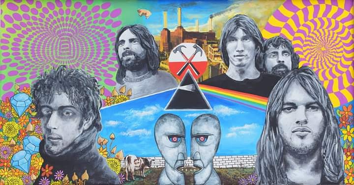 Pink Floyd Psychedelic Wallpaper