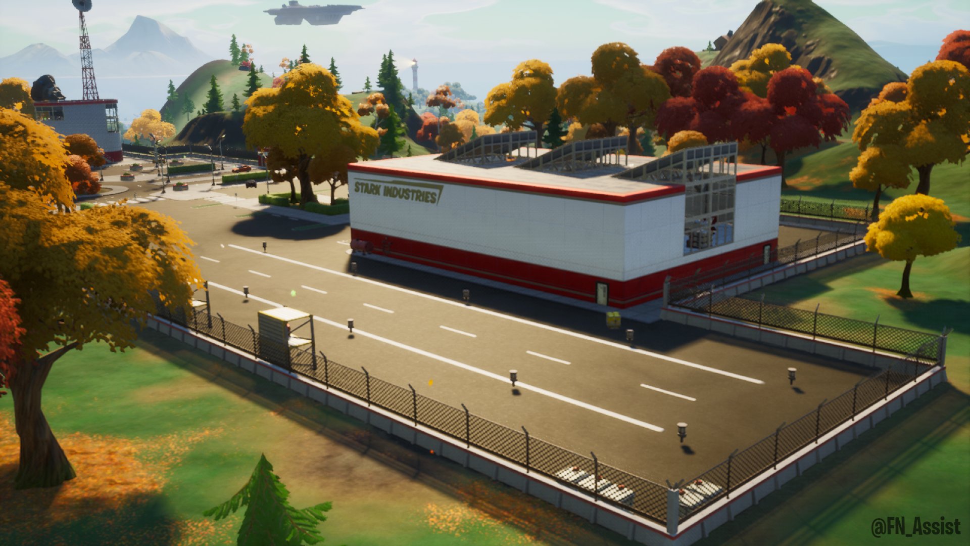 Stark Industries Building Iron Man