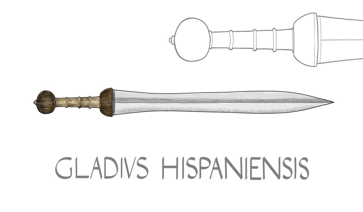 Roman Sword Drawing