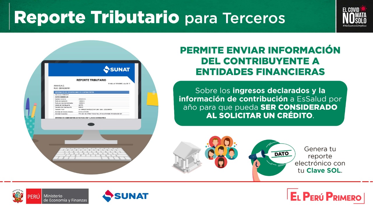 Sunat On Twitter 📢 ¡genera Fácil Y Gratis El Reporte Tributario Para