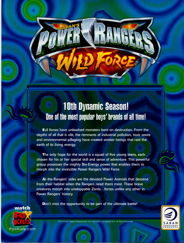 Power Rangers Wild Force Logo