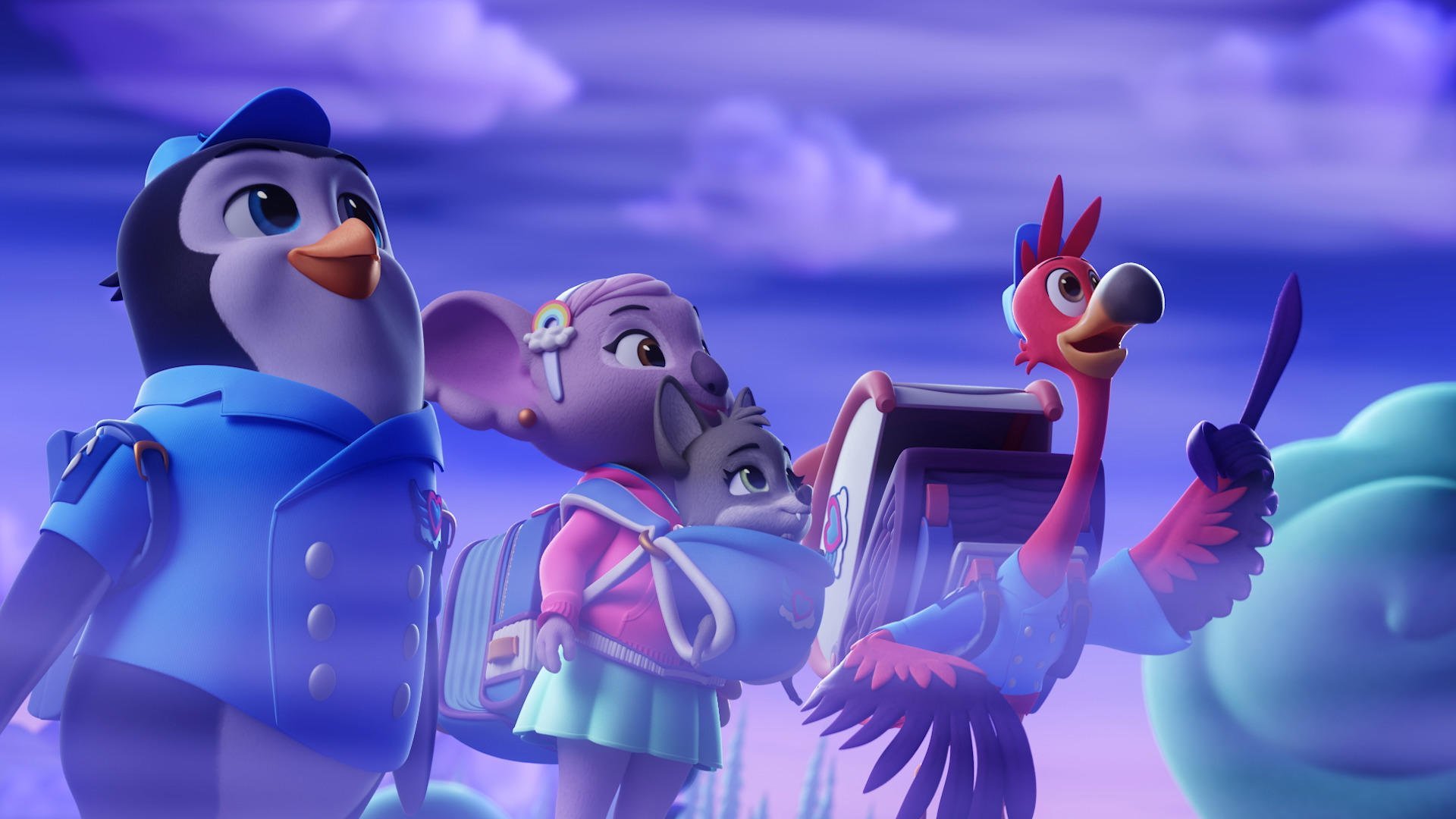 Disney TV Animation News on Twitter: "Pip and Freddy deliver a female baby wolf, who dreams of ...