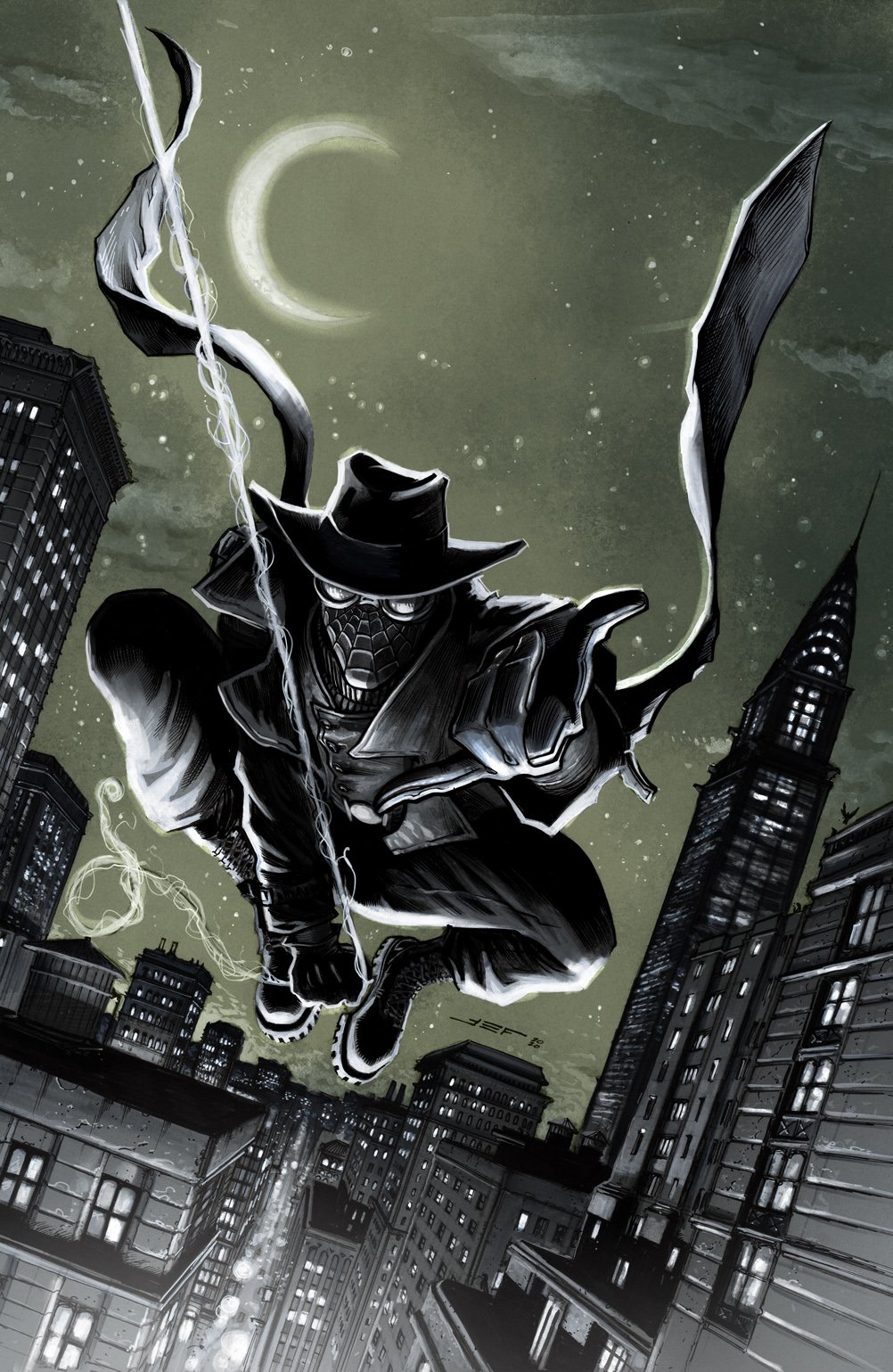 Spider Man Noir Coloring Pages