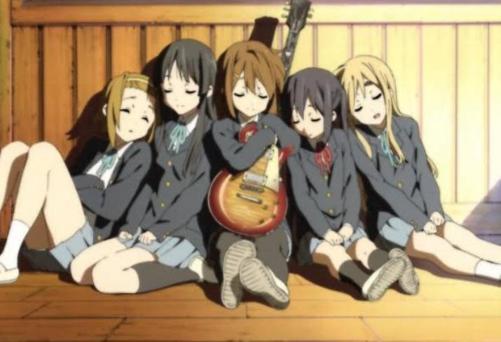 Anime Group Of 5 Friends